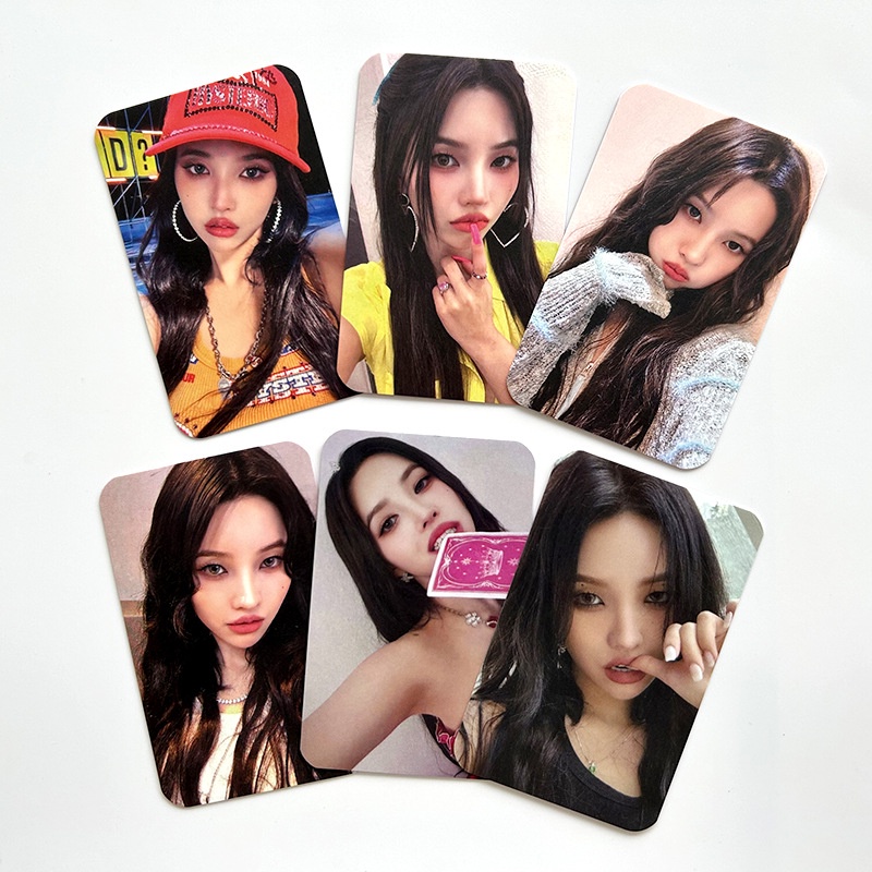 6pcs/set (G)I-DLE New Album I FEEL Special Collection SHUHUA YUQI ...