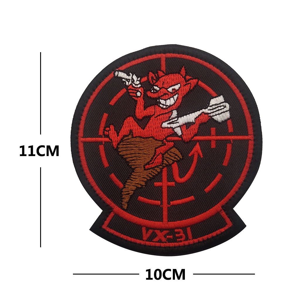 US A41 Black Aces Squadron Arm Badge Top Gun Tactical Military ...