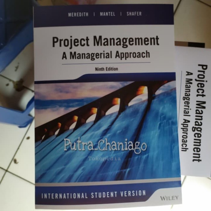 Project Management a Managerial Approach 9th Ninth Edition Meredith 9 | Shopee Malaysia