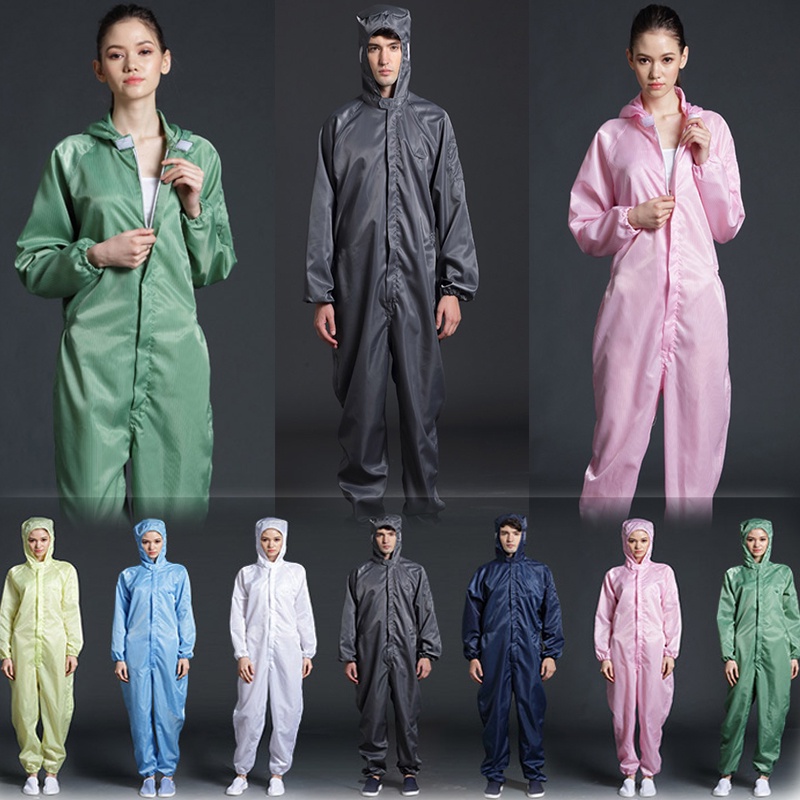 Unisex Coveralls Breathable Dustproof Safety Clothing Work Painting ...