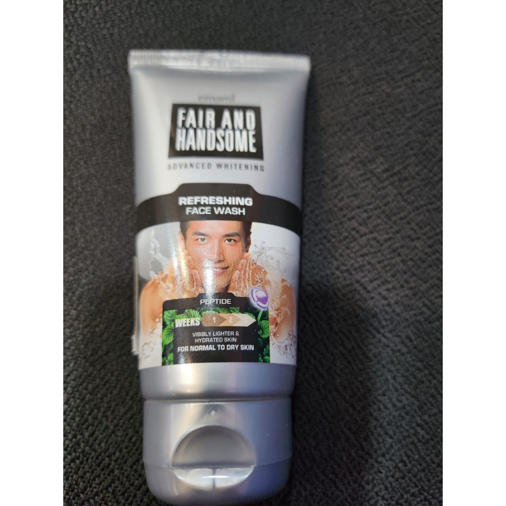 Emami fair and handsome advanced whitening refreshing facewash 50gm/100gm ori | Shopee Malaysia