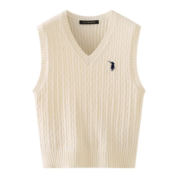 Autumn New Style American Retro V-Neck Sweater Vest Women | Shopee Malaysia