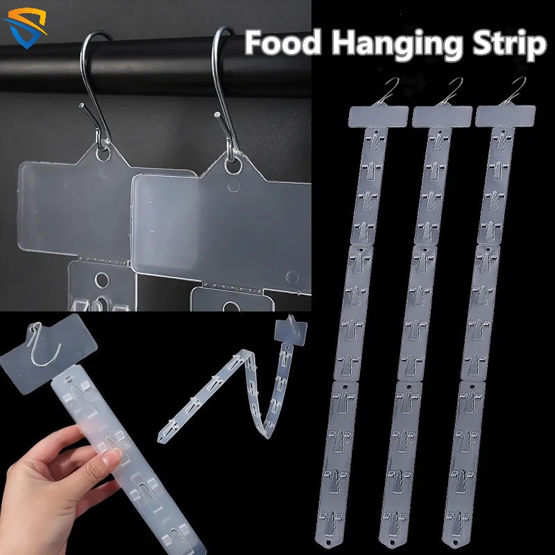 Practical Food Storage Hanging Strips with Hooks Universal Convenience ...
