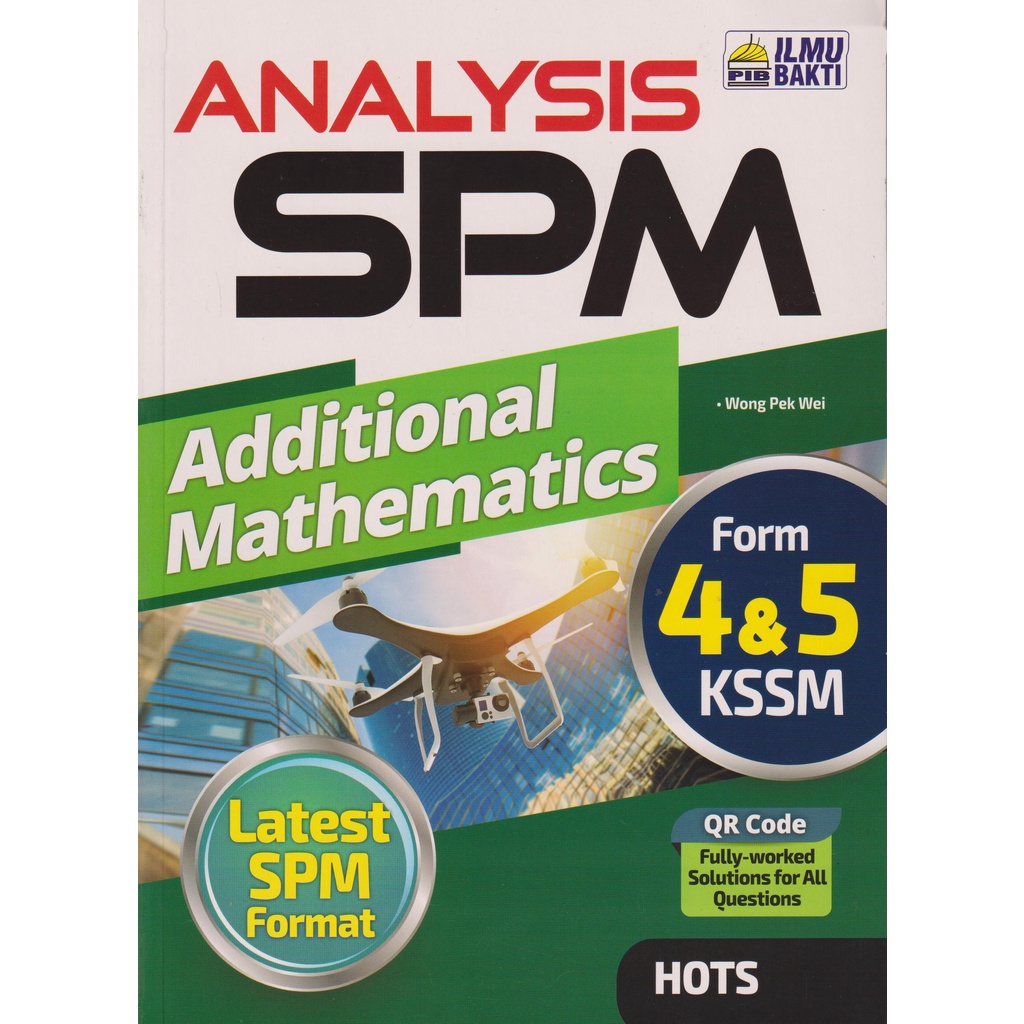 ANALISIS SPM ADDITIONAL MATHEMATICS TINGKATAN 4 & 5 KSSM | Shopee Malaysia