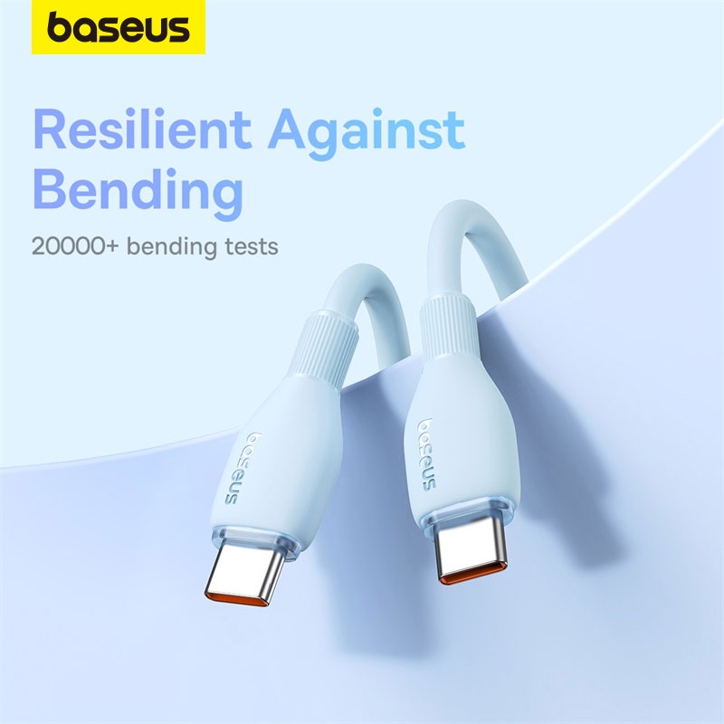 Baseus USB C PD Fast Charging Type C Cable For Laptop/Tablet/Phone ...