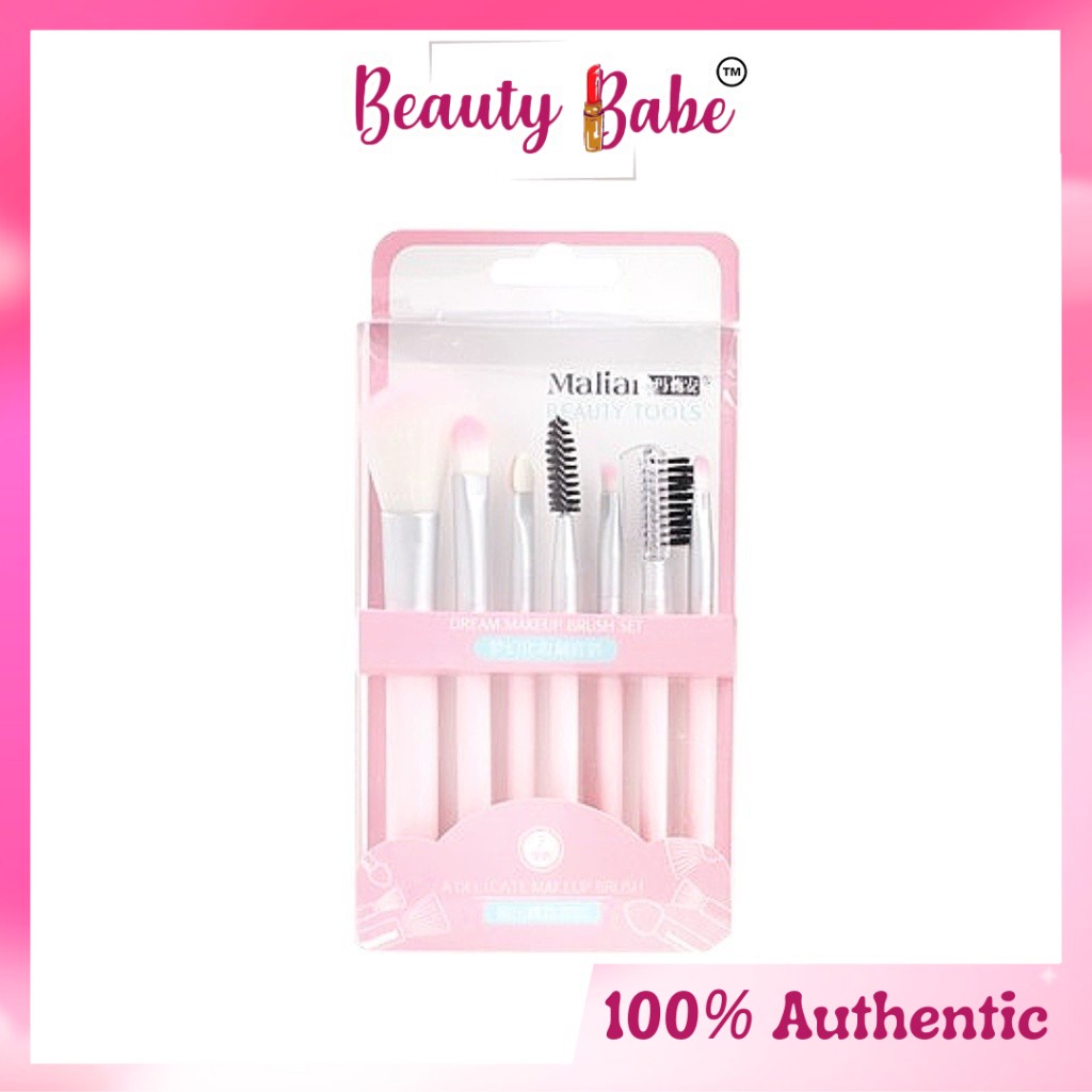 MALIAN Dream Makeup Brush Set 7pcs [Beauty Babe] | Shopee Malaysia