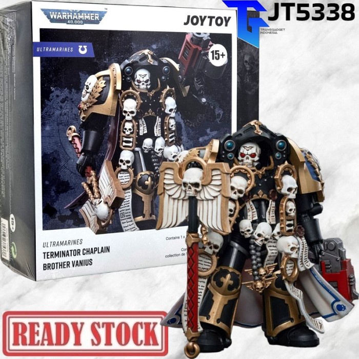 Joytoy Warhammer 40K Ultramarines Terminator Chaplain Brother Vanius ...