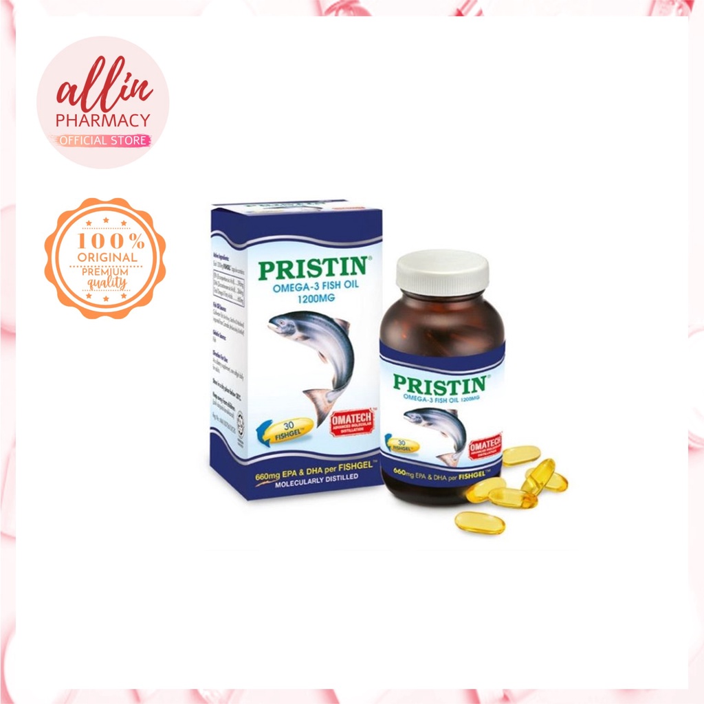 [CLEARANCE] THC Pristin Omega Fish Oil 1200mg 30s (EXP 01/25) [non ...