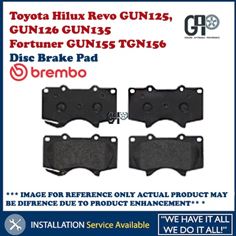 Toyota Hilux Revo GUN125 GUN126 GUN135 2015-2021 Fortuner GUN155 TGN156 ...