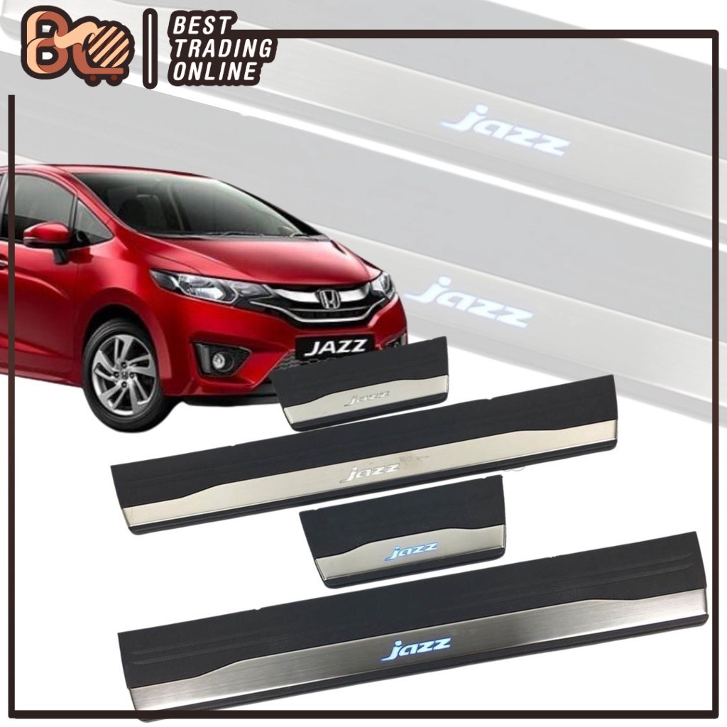 Honda Jazz / Fit 3rd Gen 2014-2019 Side Steel Plate 4pcs Blue LED ...