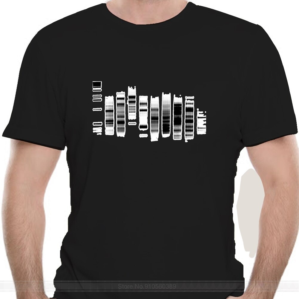 DNA Gel T shirt dna gel electrophoresis science nerd geek biochemistry ...