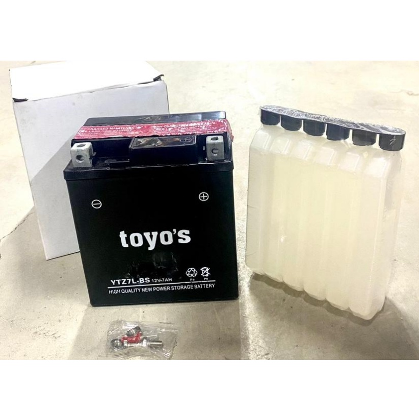 YTX7L BS YTX7L-BS YTZ8V BATTERY BATERI YZF R25 BENELLI RFS150 RFS150I CBR150 250 KLX150 MT03 ...