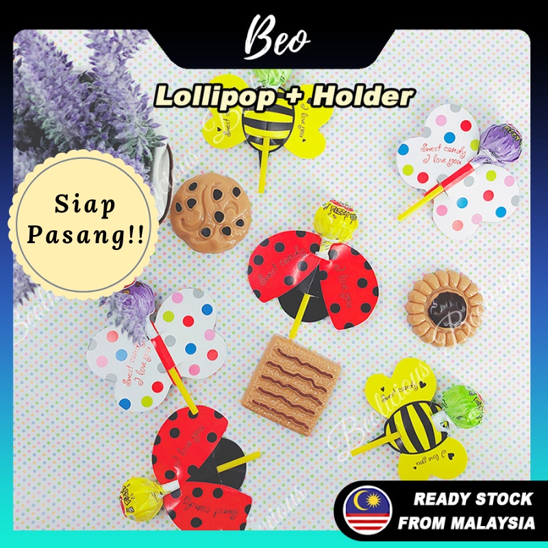 1 Pcs Lollipop with Holder For Party, Wedding, Baby Shower, Birthday ...