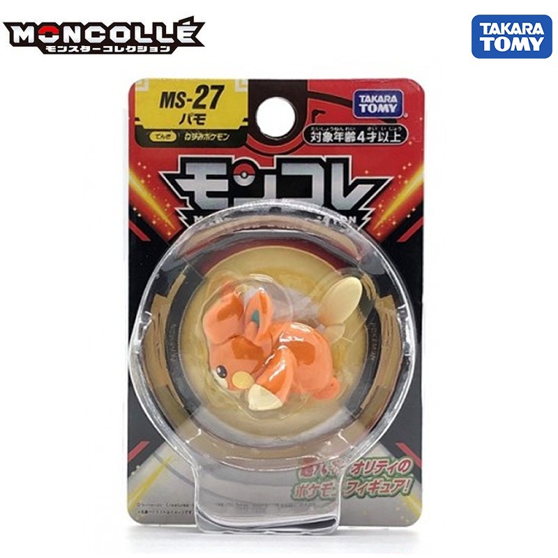 Takara Tomy Pokemon Moncolle Monster Collection MS-27 Pawmi | Shopee ...
