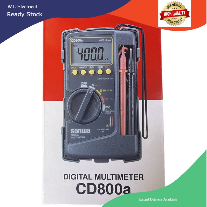 SANWA Digital Multimeter (CD800a) | Shopee Malaysia