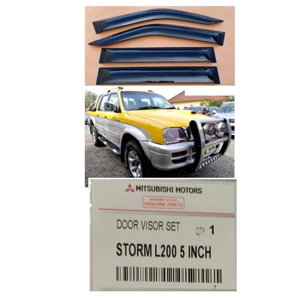 Mitsubishi Storm L200 door visor | Shopee Malaysia