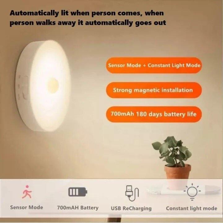 Sensor Light USB Lampu Automatic Sensor Lamp Homes Light Induction ...