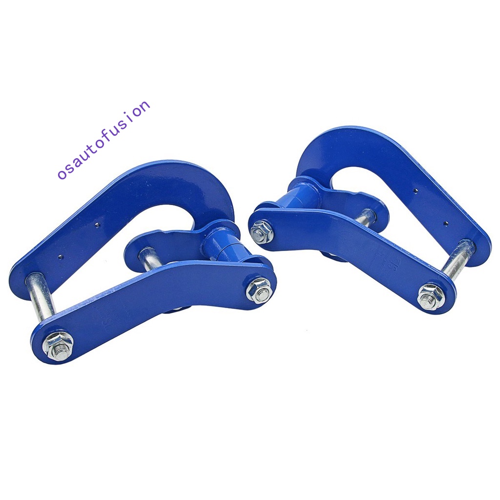 Toyota Hilux REVO 2015-ON Standard Rear Comfortable Shackles Lift Kit ...