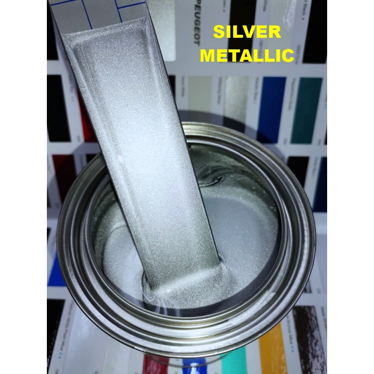 2K PAINT SILVER/ METALLIC/CAT BANCUH/CAT KERETA | Shopee Malaysia