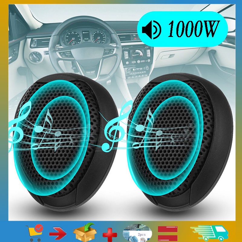 2Pcs Car Speaker Tweeter 1000W Super Power Car Speaker audio General ...