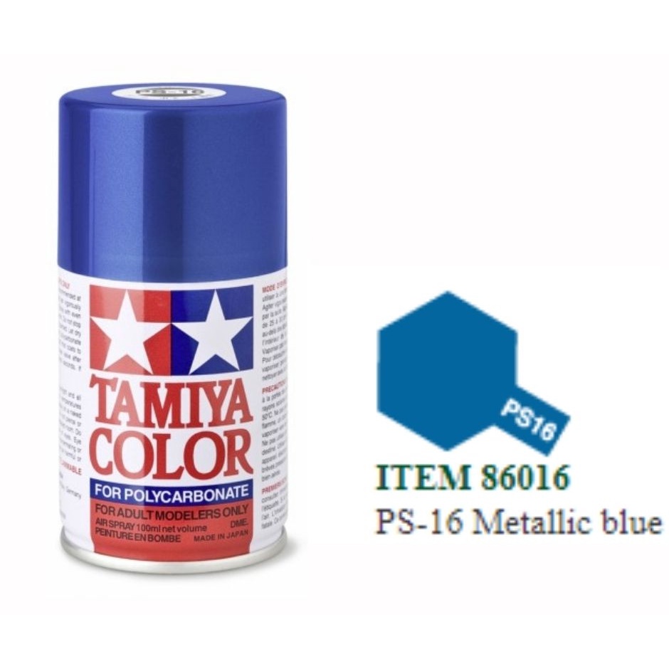 TAMIYA PS Spray Paint Various Colour PS1-PS20 , for Polycarbonate ...