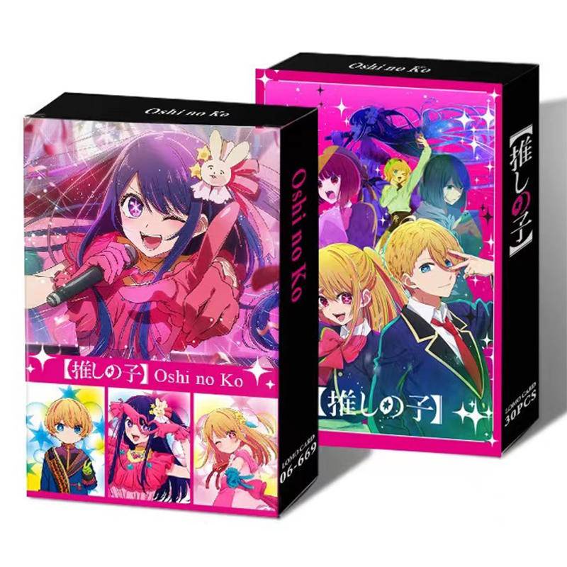 30Pcs/Pack Oshi no Ko Photocards Anime Figures Postcard Paper Lomo ...