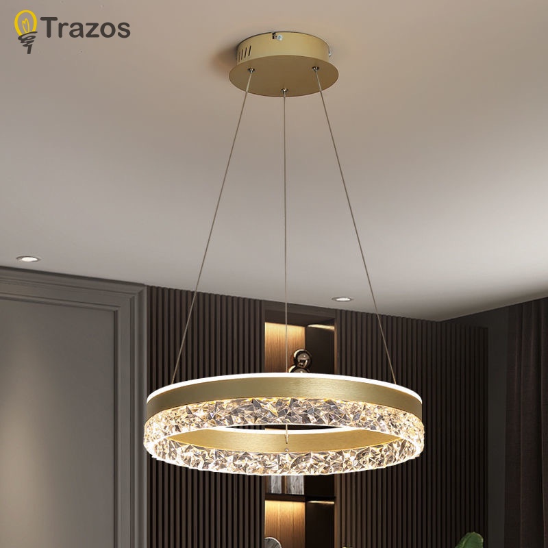 Chandelier Gold/Black/White For Living Room Dining Room Kitchen Room ...