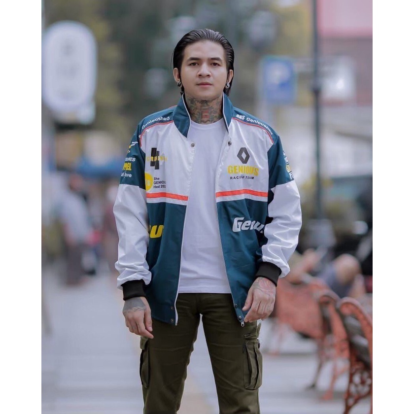 Premium Men's NASCAR RACING BOMBER JACKET - NASCAR RACING FULL PRINT ...