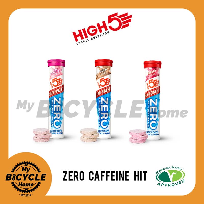 HIGH5 Zero Electrolyte Sports Drink Caffeine Hit (20 Tablets x 1 Tube ...