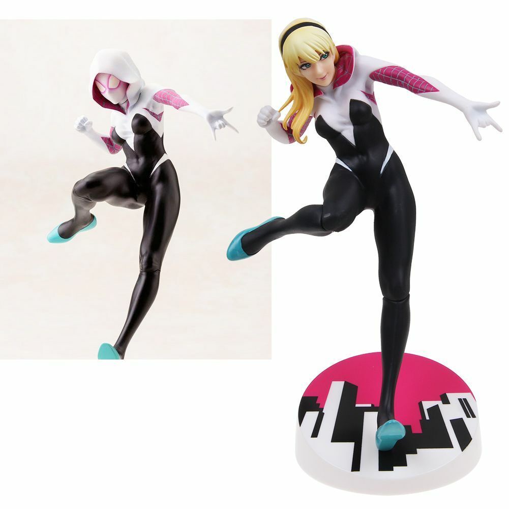 Bishoujo Statue Spider Man Gwen Stacy Action Figure Sexy Girl Anime