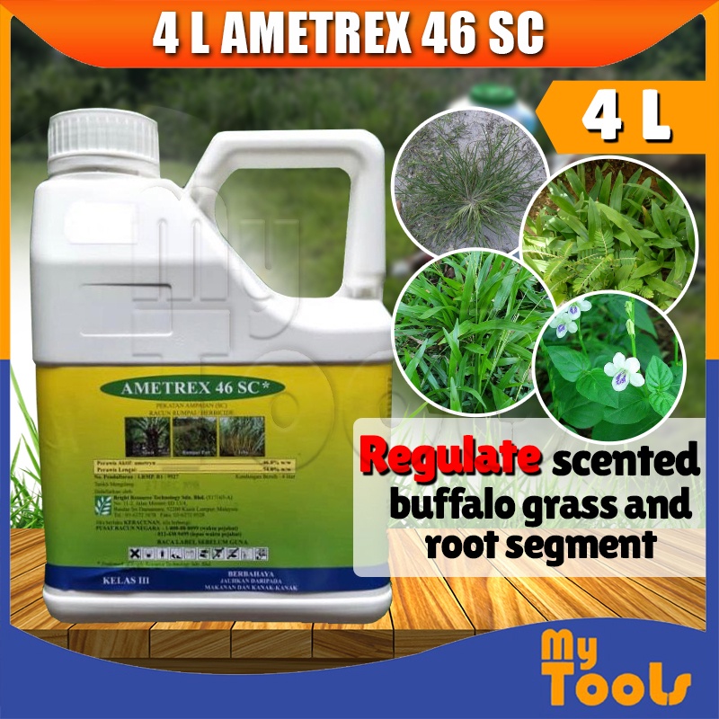 Mytools 4 Liter Ametrex 46 SC Herbicide Racun Rumput | Shopee Malaysia