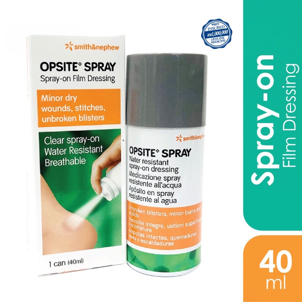 S&N Opsite Spray Film Dressing 40ml | Shopee Malaysia