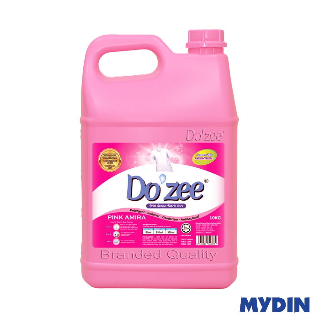 Dozee Detergent Liquid - Pink Soft (10kg) | Shopee Malaysia