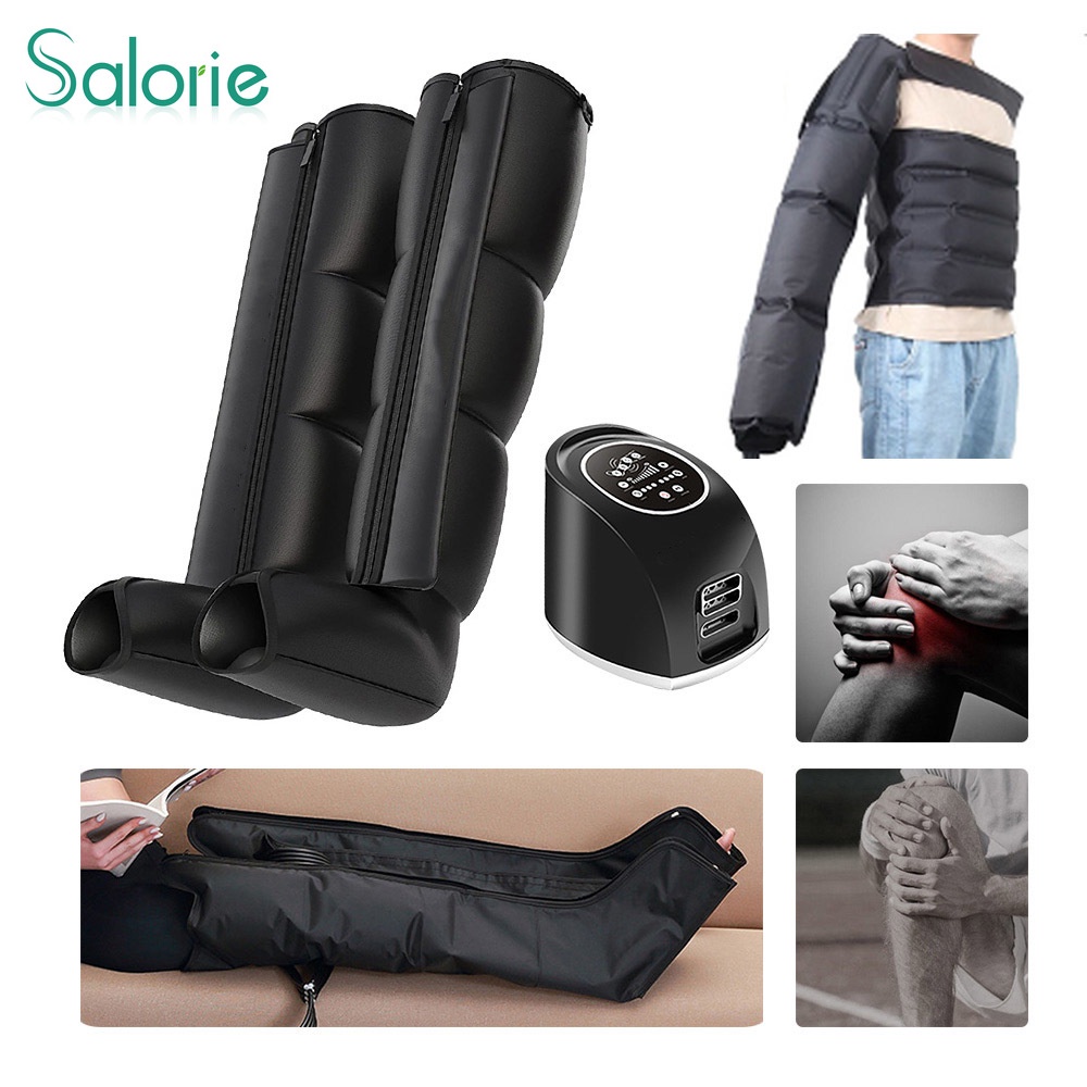 Leg Compression Air Wave Pressure Arm Waist Foot Body Massage ...