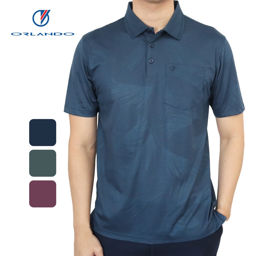 ORLANDO Men Polo Tee Shirt - RL63901B231 | Shopee Malaysia