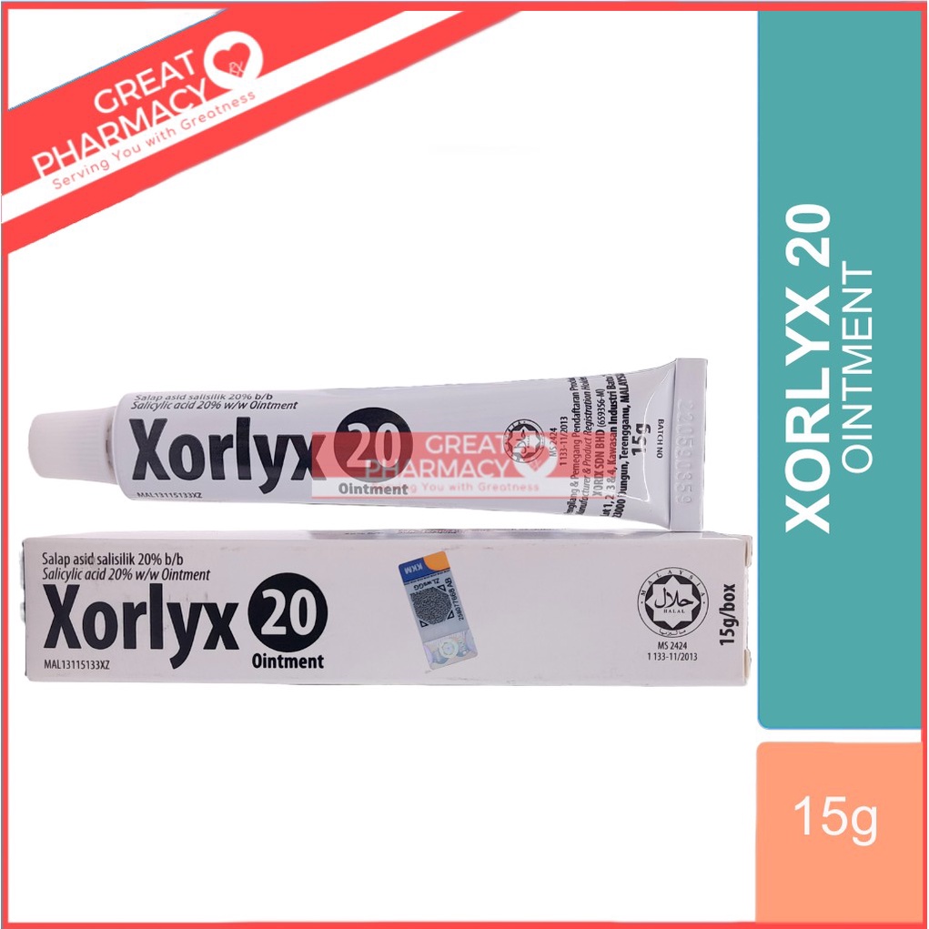 XORLYX 20 OINTMENT SALICYLIC ACID 20% | Shopee Malaysia