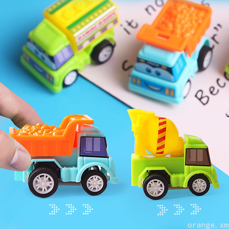 [new] 1Pcs DIY Building Blocks Car Toys Racing Cars Baby Mini Cartoon ...