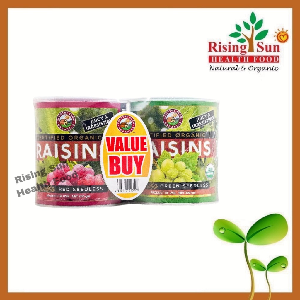 Country Farm Red Seedless And Green Seedless Raisin & Assorted 300G ...