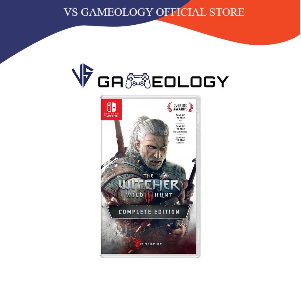 (READY STOCKS) NSW Nintendo Switch The Witcher 3 : Wild Hunt Complete ...