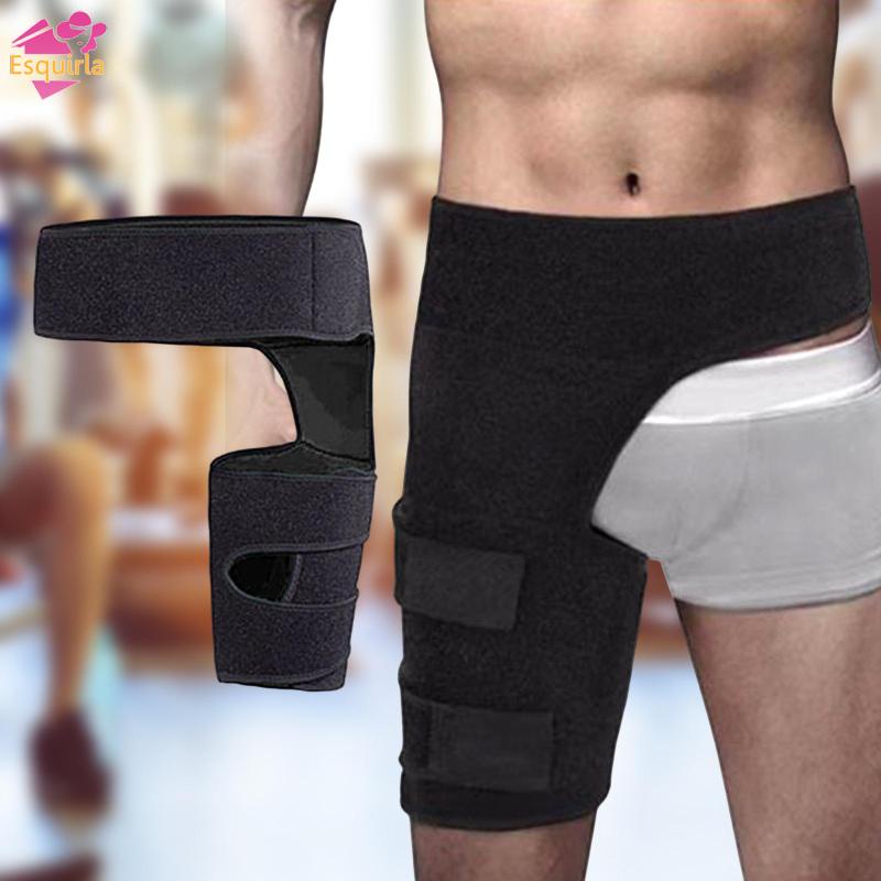 [starlightsaeMY] Hip Brace Thigh Compression Sleeve for Hip Strain Men ...