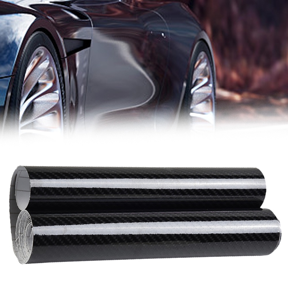 7D Car Film Body Color Change Film Carbon Fiber Glossy Sticker 20*152Cm ...