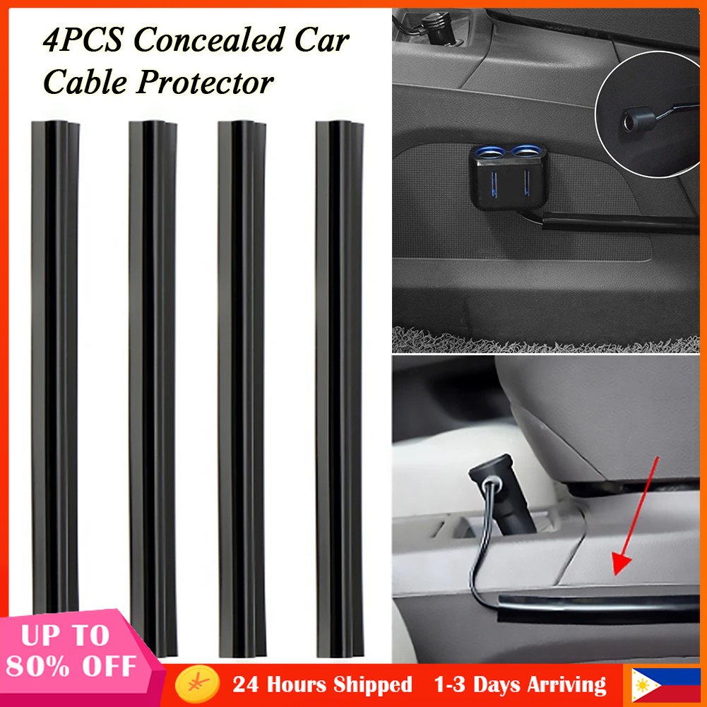 Hidden Car Cable protector Universal Concealed Wire Cover PVC Durbale ...