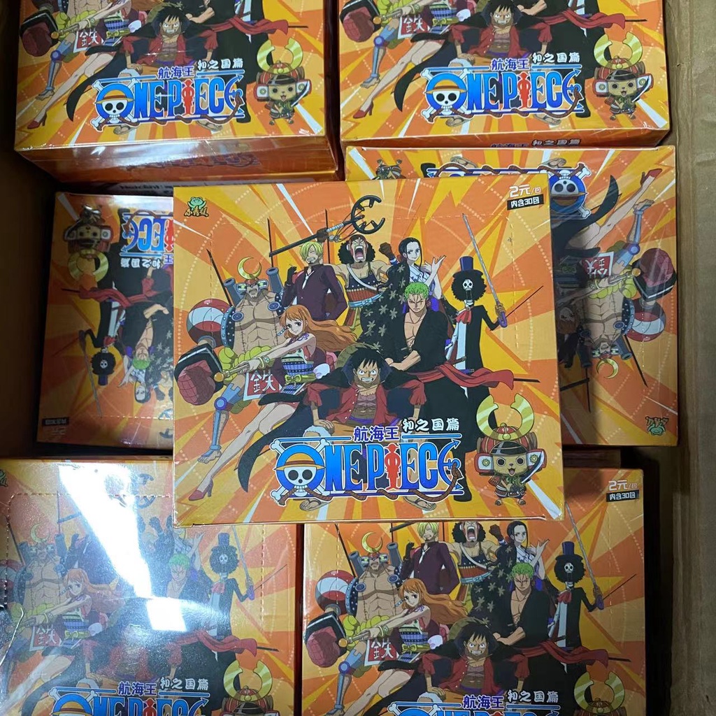 One Piece Japanese Anime Collection Card Luffy Roronoa Sanji Nami Game ...