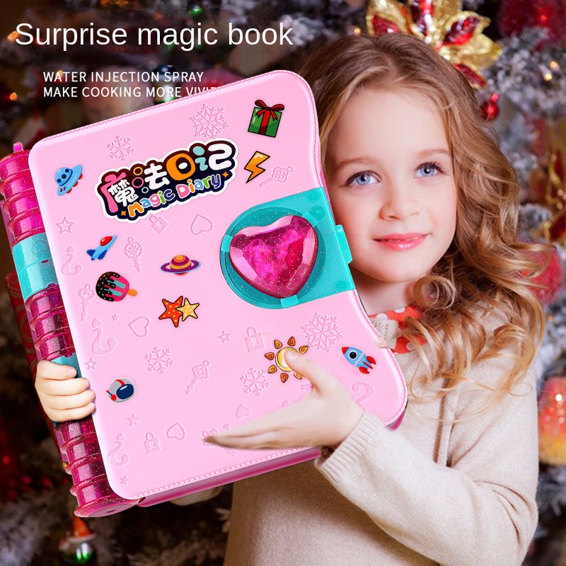 Magic Book Surprise Magic Box Toy Girl Children 6 Years Old 3 Princess ...