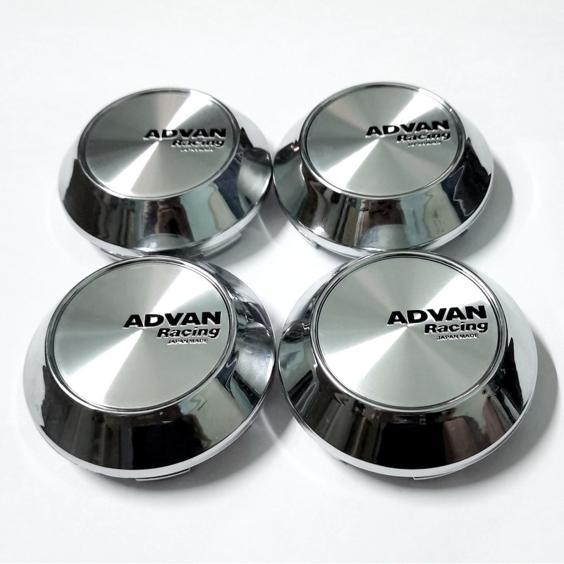 NEW 4pc 60/64/65/68/69MM ADVAN Racing Car Modified Wheel Center Cover ...