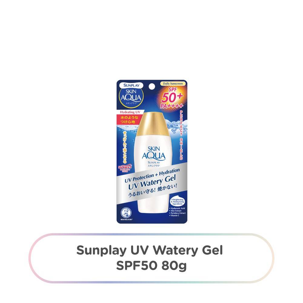 Sunplay Skin Aqua UV Watery Gel SPF50+PA++++ 80g | Shopee Malaysia