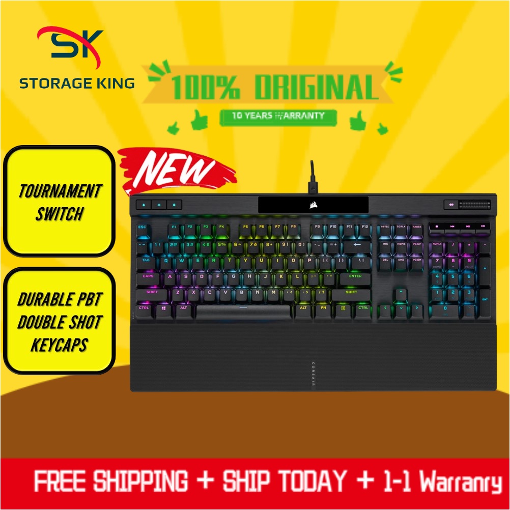 Corsair K70 RGB MK.2 / K70 RGB Pro Mechanical Gaming Keyboard iCUE (Cherry MX Speed/ Red / Blue ...