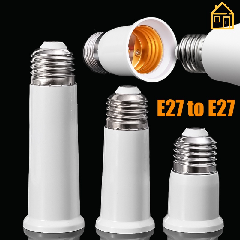 Universal E27 To E27 Bulb Expansion Socket / Energy Saving Bulb Lamp Sockets / Anti-aging Lamp ...