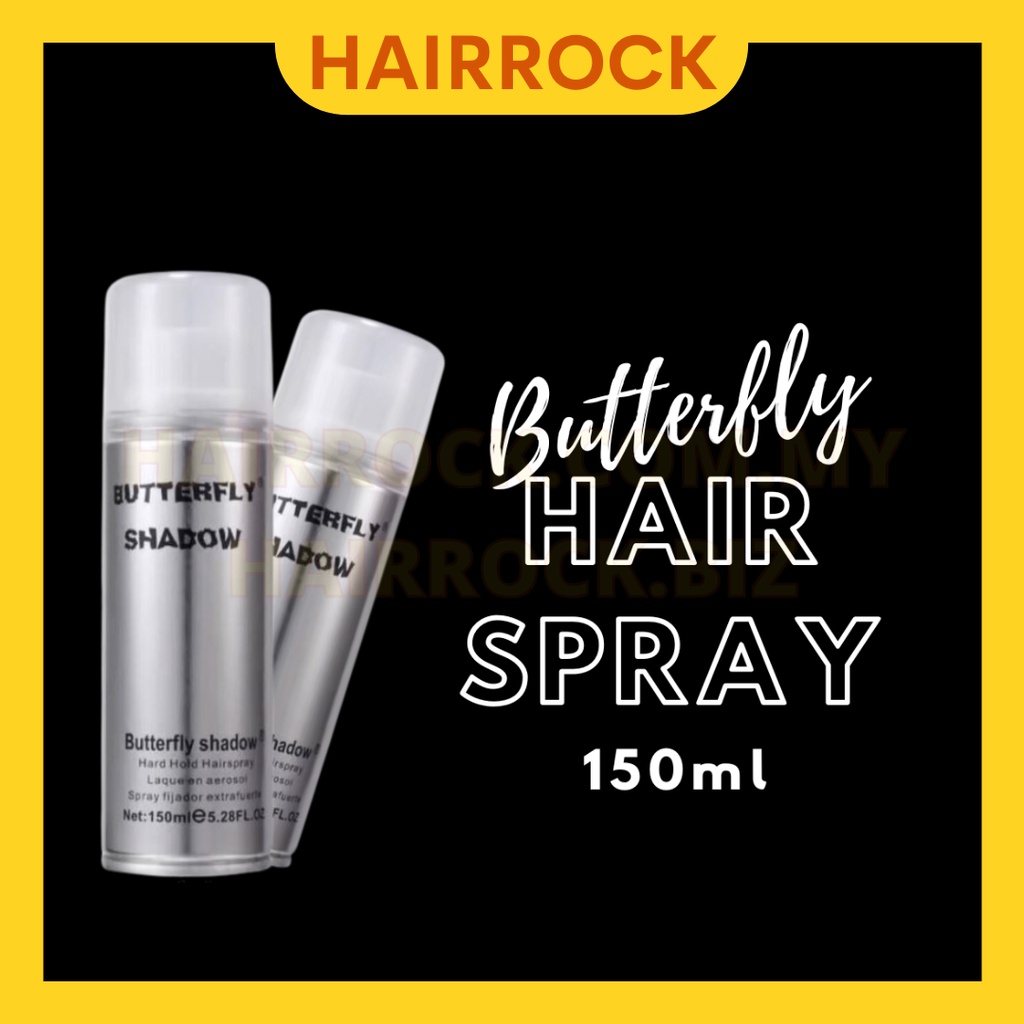 BUTTERFLY SHADOW HAIR SPRAY 150ML | Shopee Malaysia