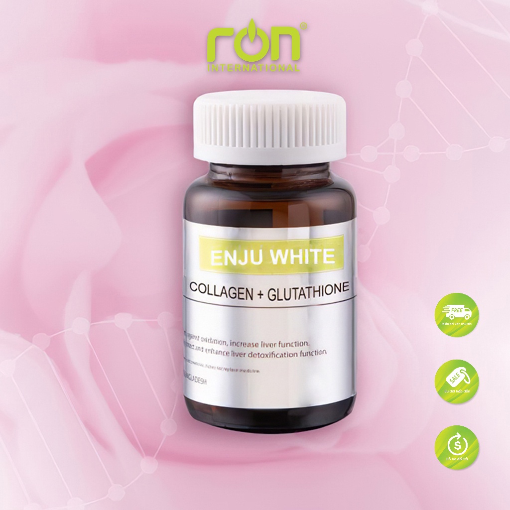 Enju White Collagen Whitening And Rejuvenating Skin Care Tablets / Box ...